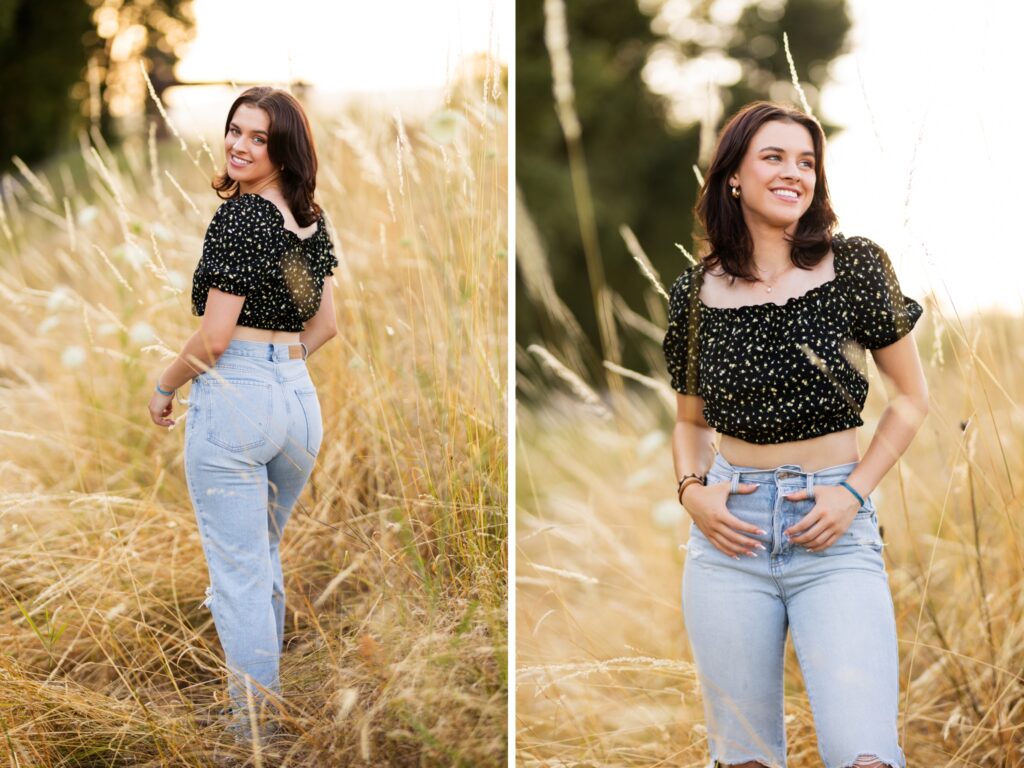 Reegan's Summer Senior Portraits In Vancouver Washington - The Blog
